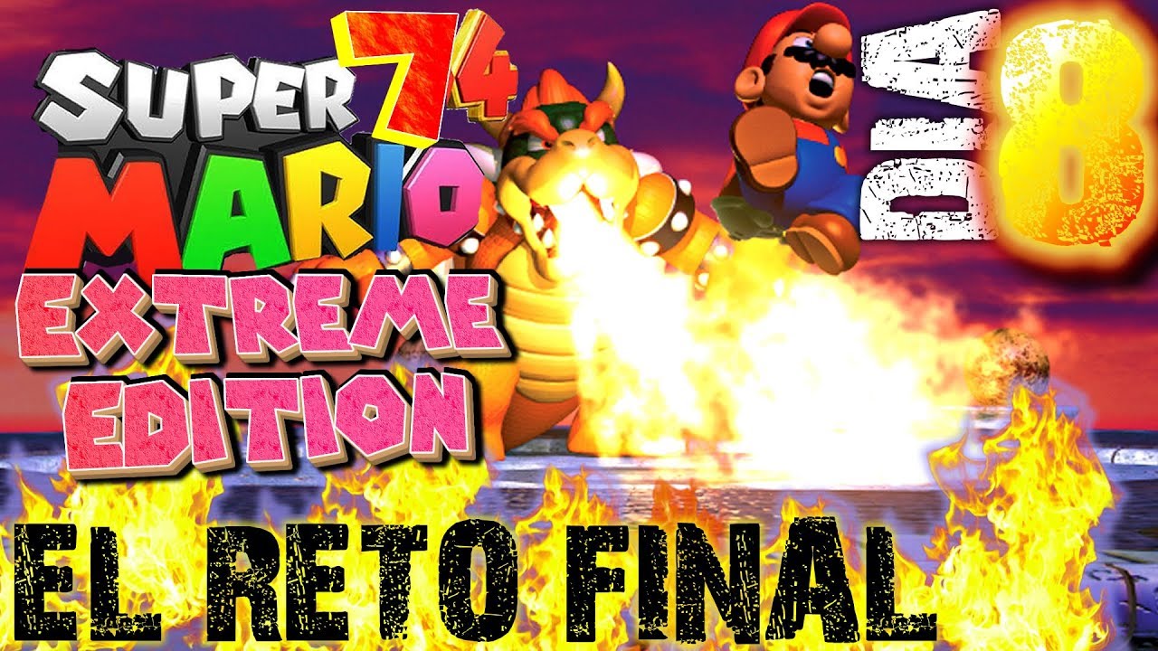 Super Mario 74 Extreme Edition 157 Estrellas Stars - Juego Completo ...