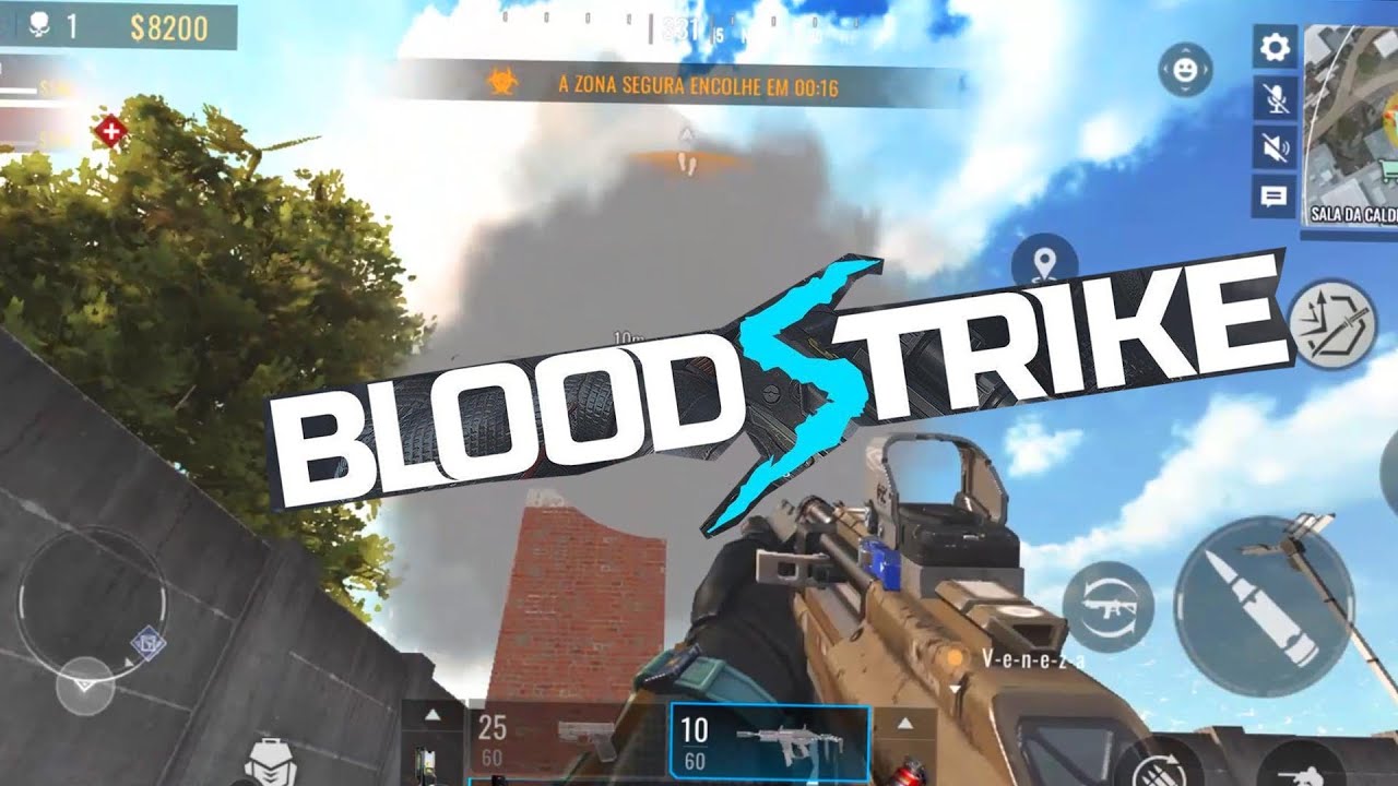 Blood Strike #2 Jogando ao Ar Livre com Amigos Battle Royale | Blood ...