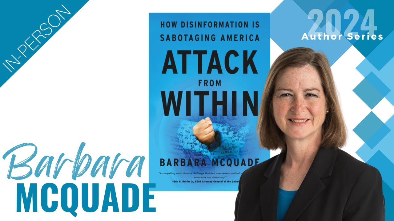Author Series | Barbara McQuade | Attack from Within - YouTube