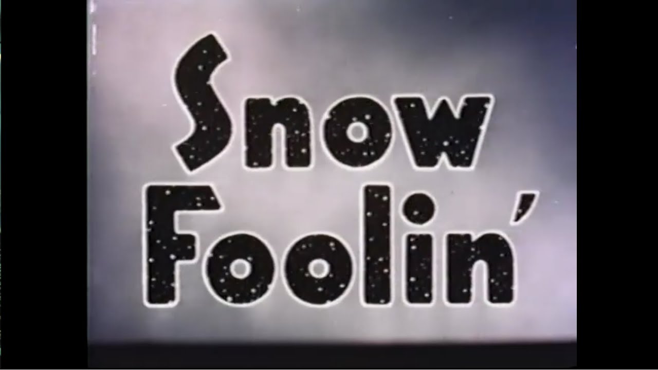 Screen Songs - Snow Foolin' (1949) - YouTube