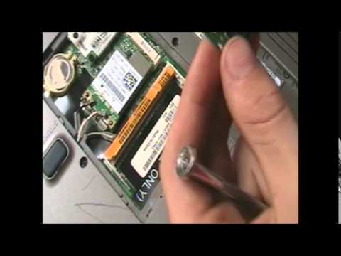 How to replace RAM in a Dell Latitude D530 (Behind the scenes) - YouTube