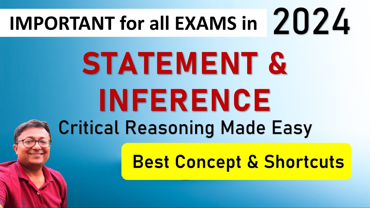 Statement and Inference Reasoning | Concept Strategy & Shortcut Tricks ...