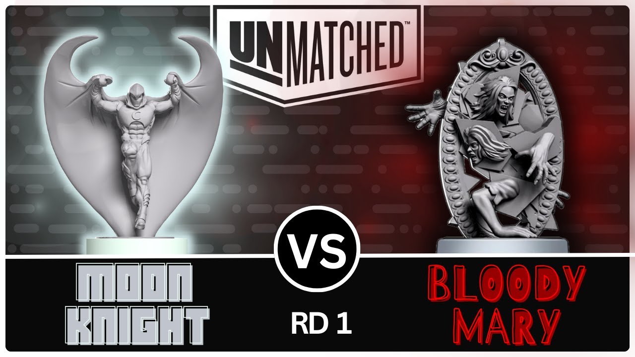 Moon Knight vs Bloody Mary! (Unmatched Tournament - Round 1) - YouTube