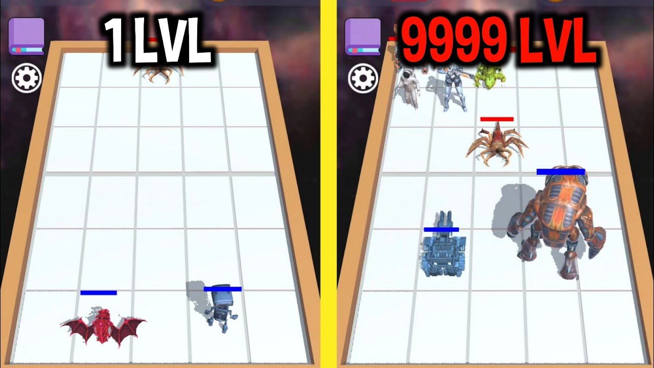 MAX LEVEL in Merge Alien Game - YouTube