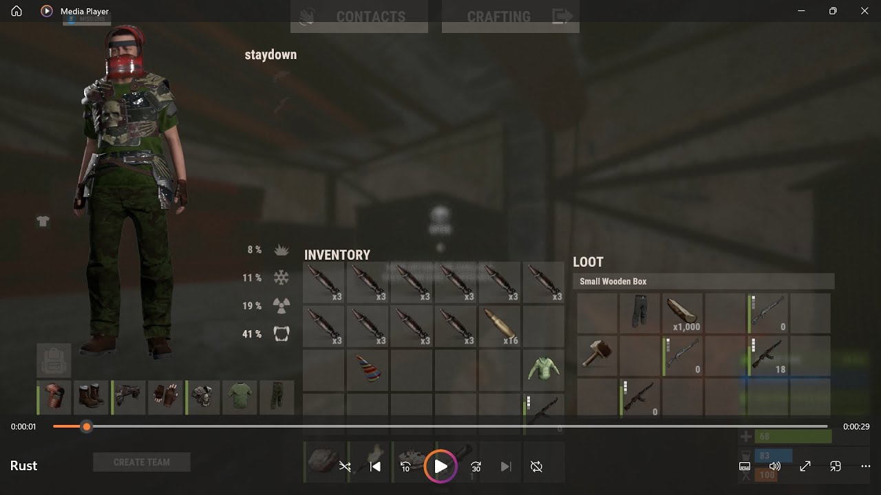 Rust new dupe glitch part1 how to.. sub for more glitches - YouTube
