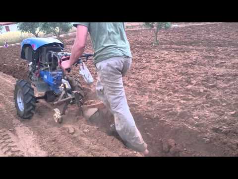 Çapa makinesi ile pulluk çekme 2