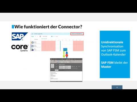 SAP FSM / Coresystems mit Outlook-Anbindung von OPUSm AG