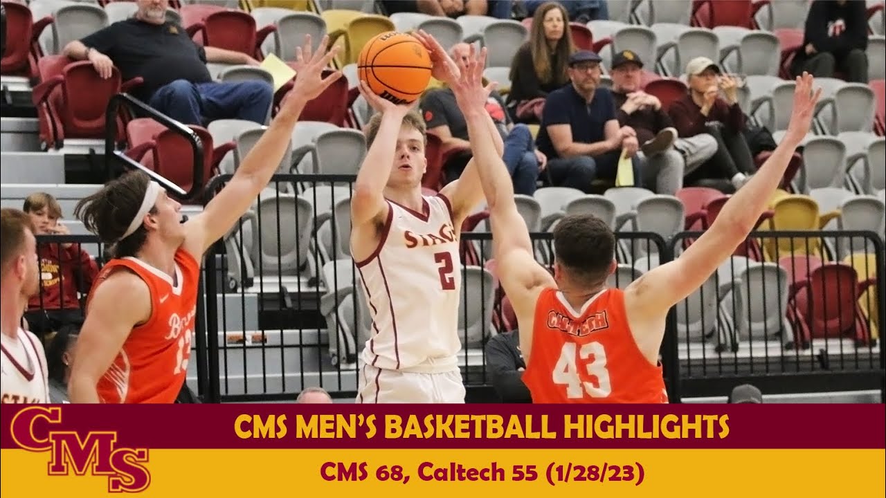 CMS Men's Basketball Highlights vs. Caltech - YouTube