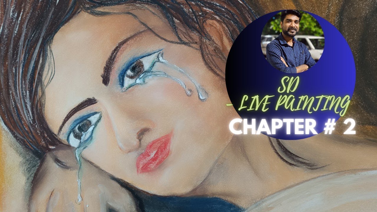how to draw women || SD - Live Painting|| - YouTube
