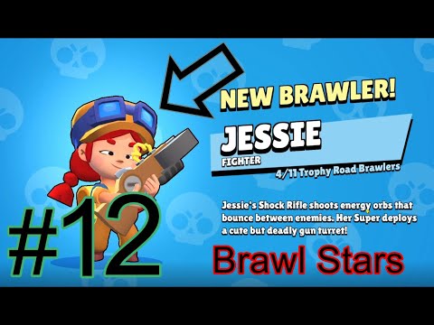 Brawl Stars - Gameplay Walkthrough Part 12 - New Brawler: JESSIE ...