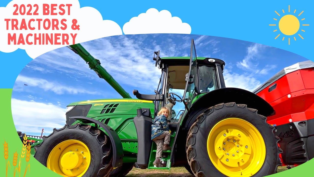 Favourite Tractors & Farm Machinery (Chosen By Kids) | Tractor Videos ...