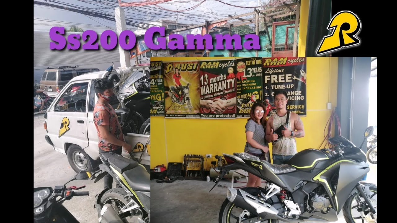 SS 200 GAMMA ACTIVATION RUSI MOTORCYCLE | MARZ JAM - YouTube