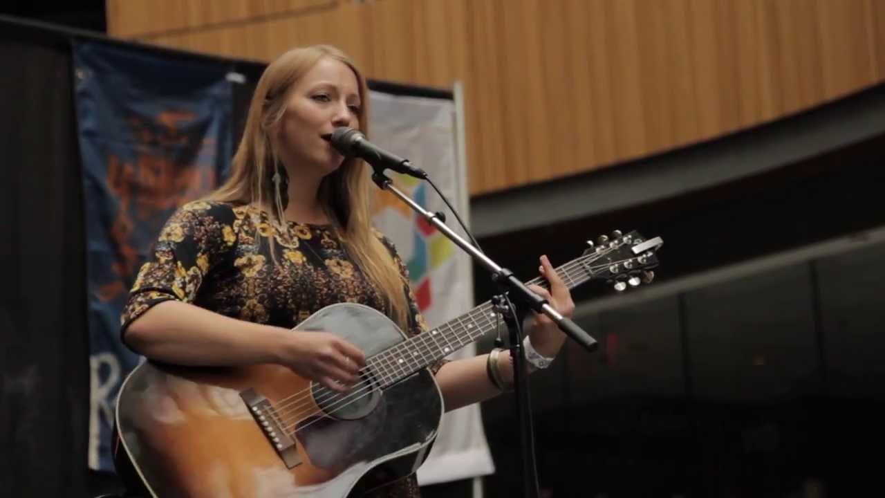 Steph Macpherson at the Rifflandia 2013 War Child Lounge: Wood and ...