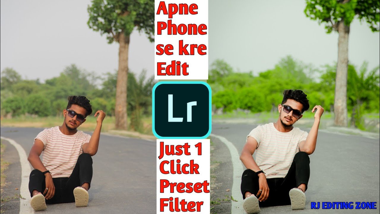 Lightroom Se Photo Edit Kare Just 1 Click Me 😱 How To Edit Photo In ...