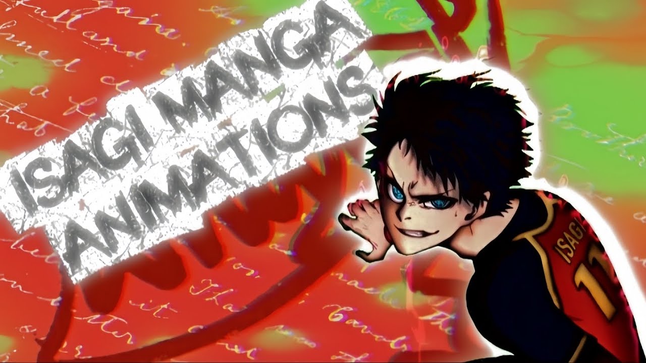Isagi Green Screen Manga Animations Clips Free ! - YouTube