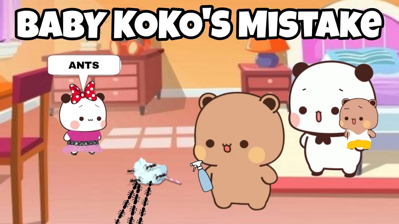 Baby KOKO mistake 😱|| BubuDudu Peach Goma Panda Bear Cats ...