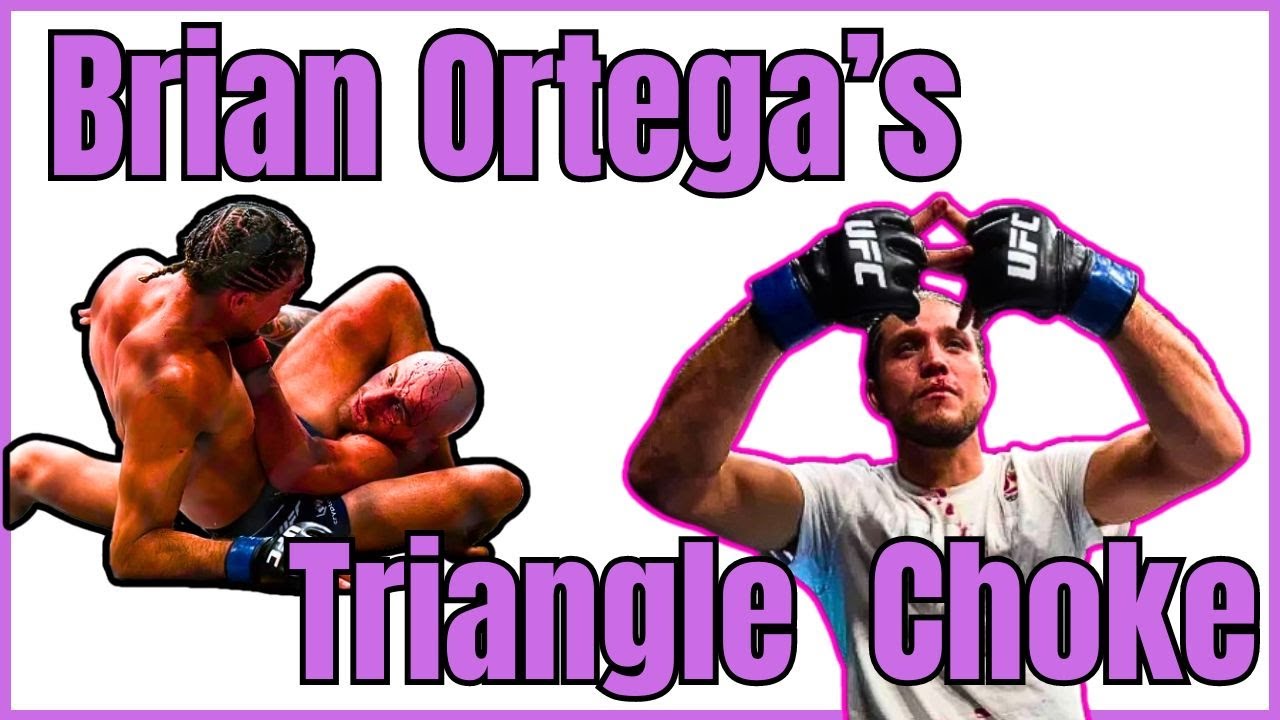 BJJ Breakdown: Brian Ortega's SECRET Triangle Choke Technique for MMA ...