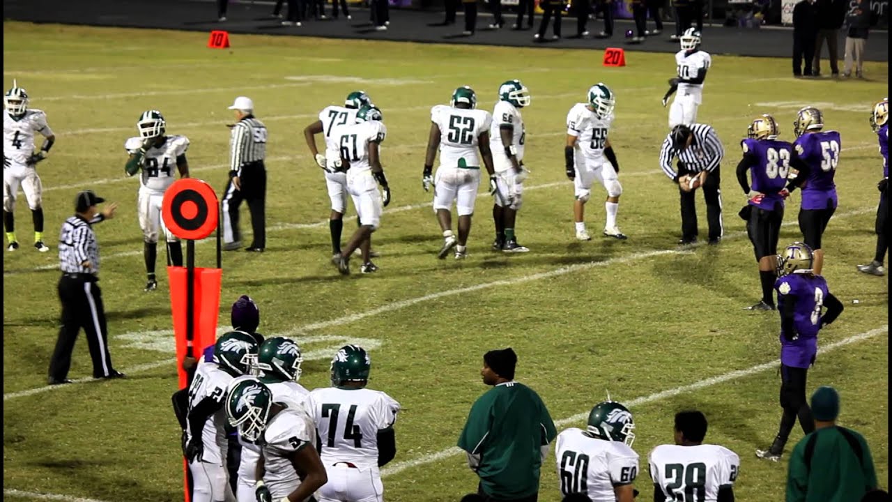 Green Run HS vs Tallwood HS football, 11/2/12, Part 10 - YouTube