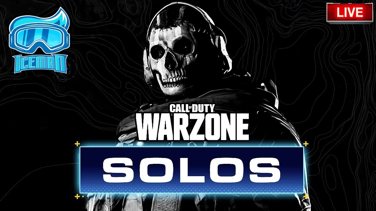 ICEMAN LIVE COD WARZONE SOLOS AGGRESSIVE PLAYS - YouTube