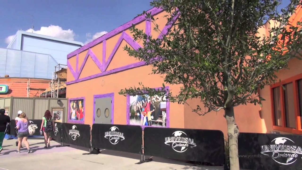 The Simpsons Springfield Area Expansion Construction Universal Studios ...