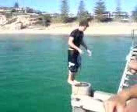jetty jumping - YouTube