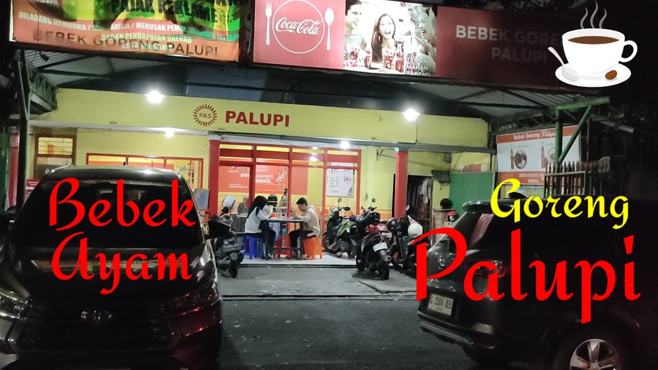 Bebek goreng Palupi empuk meresap. - YouTube