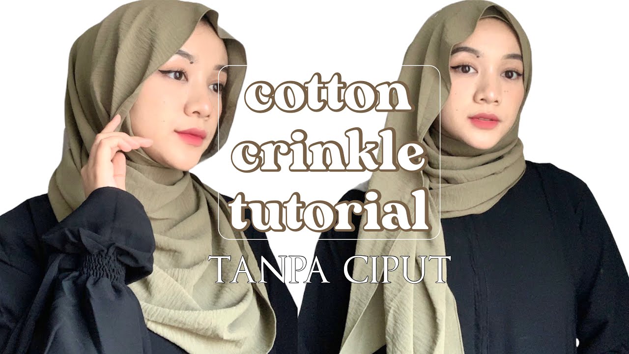 Tutorial Hijab Pashmina Simple Tanpa Ninja