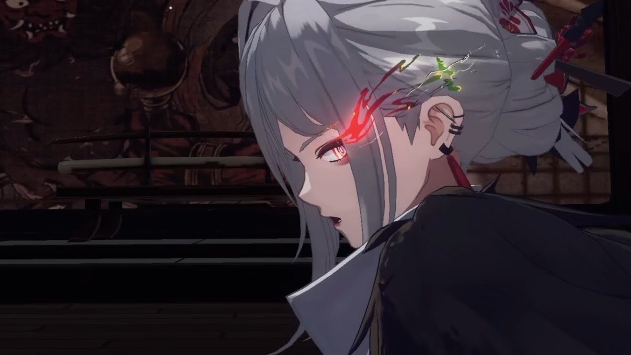 [ Punishing Gray Raven ] Lucia (Alpha): Crimson Weave Tsubaki Coating ...