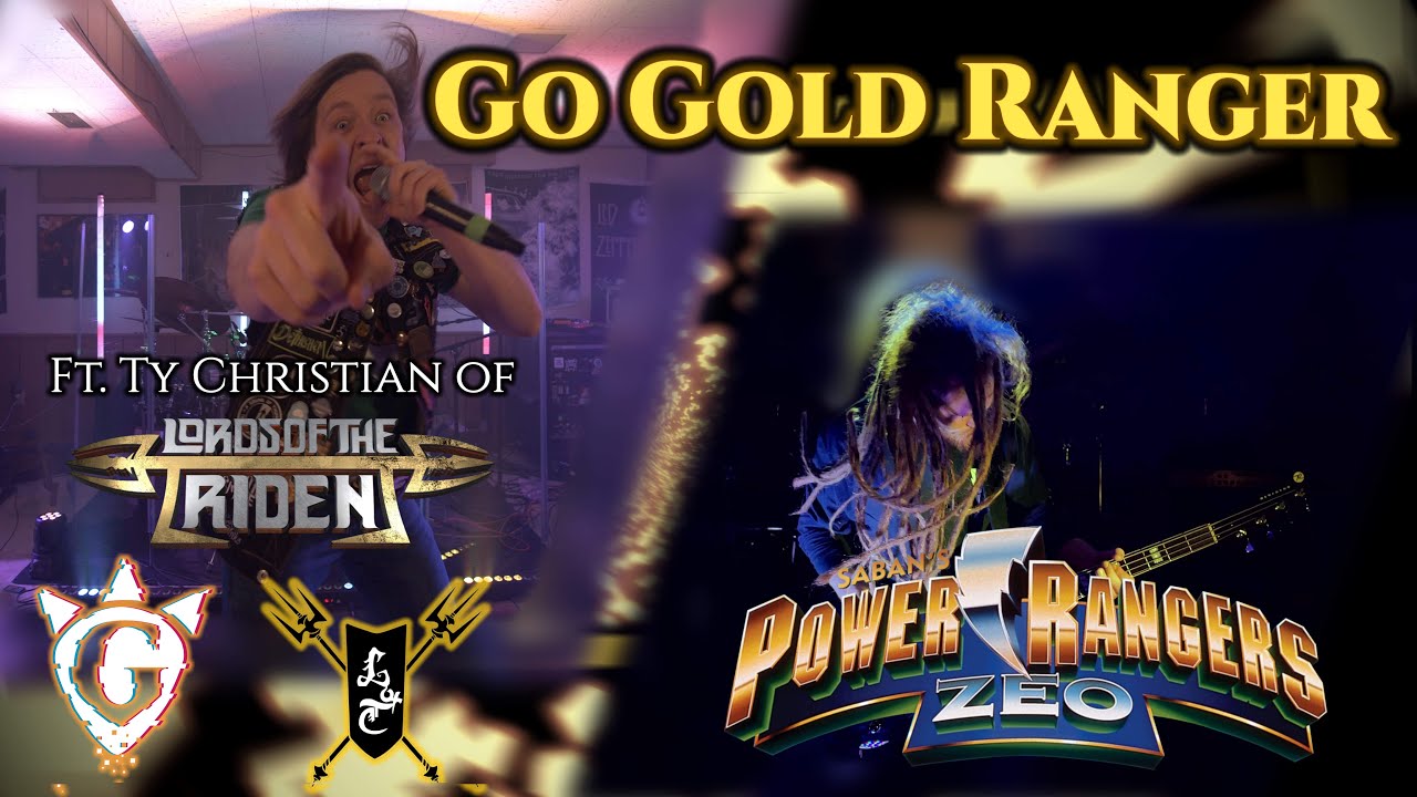 Power Rangers Zeo: Go Gold Ranger ⛧ Metal Cover ⛧ Gunderslam Ft Ty ...