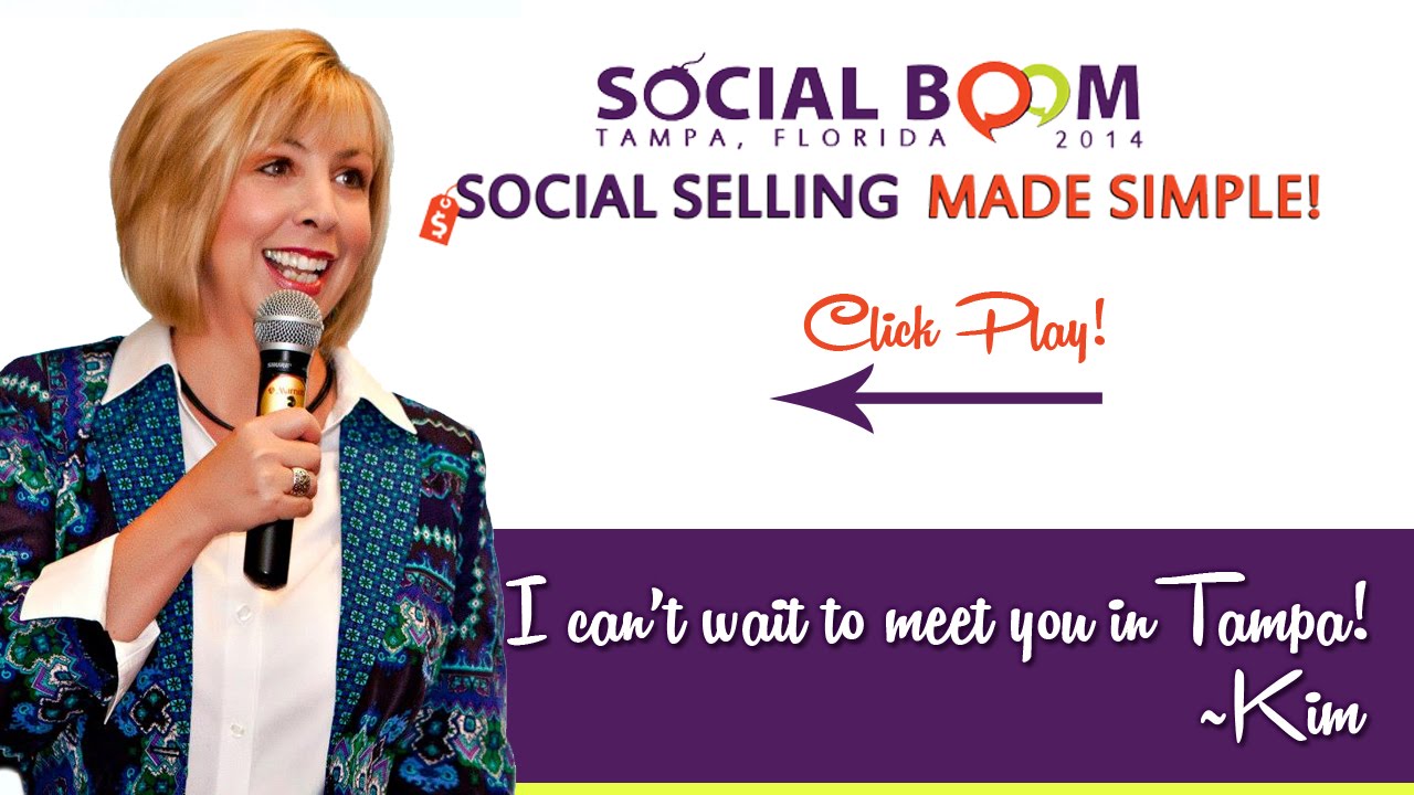 Social Boom! 2014 - Social Selling Made Simple - Tampa, Florida - YouTube