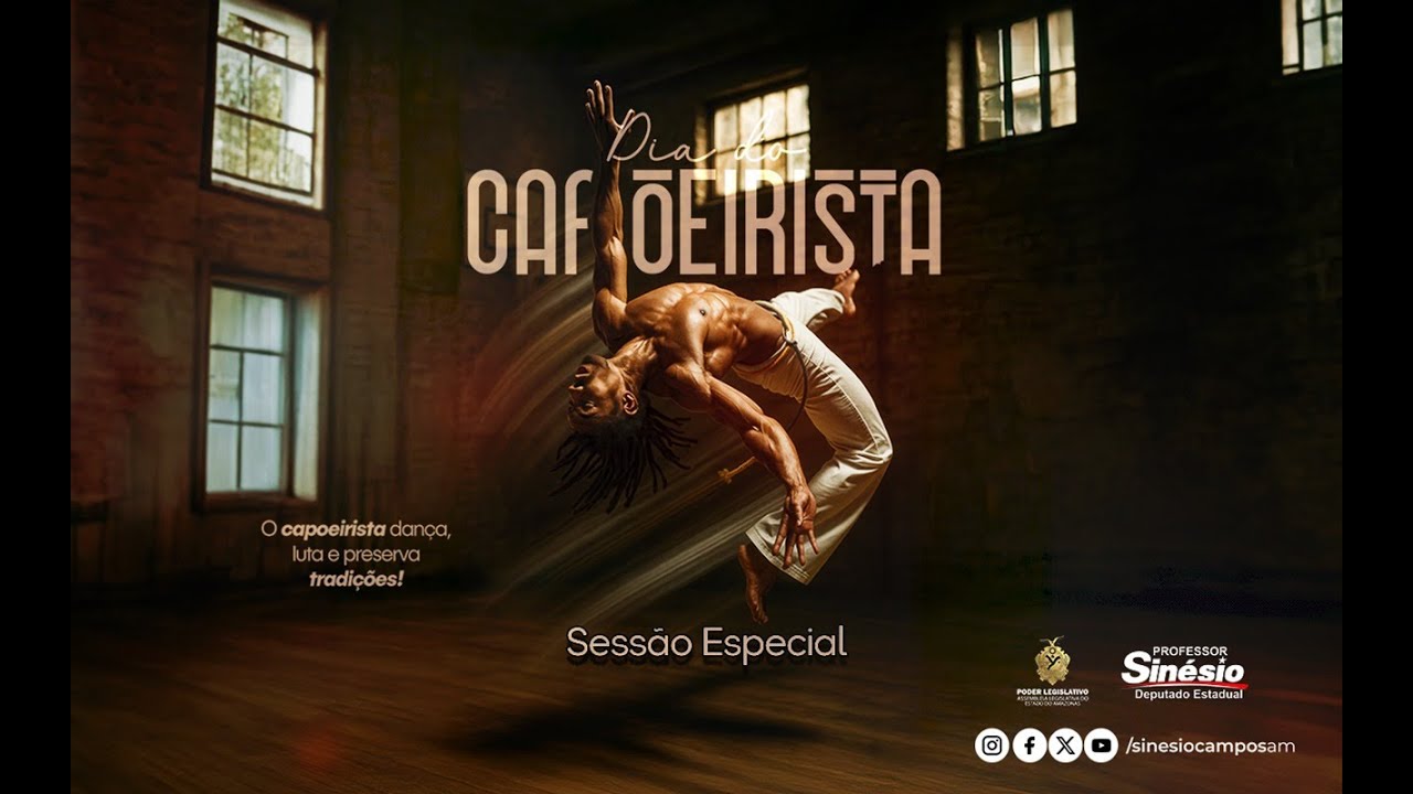 Sessão Especial: Homenagem ao Dia do Capoeirista. - YouTube