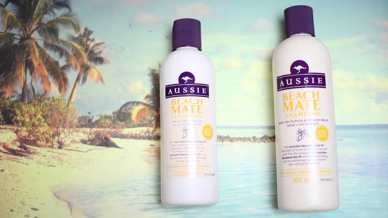 #ad | Aussie Beach Mate Shampoo & Conditioner Review | Talk Becky Talk - YouTube