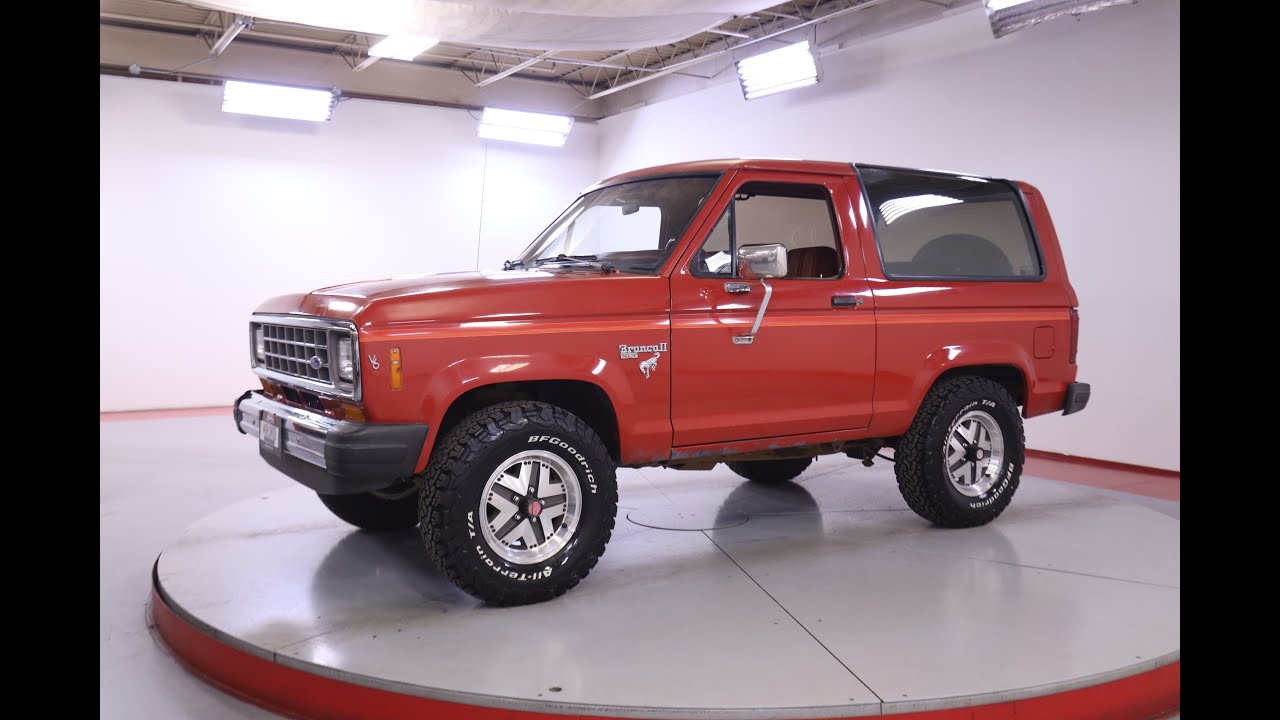 1985 FORD BRONCO II - YouTube
