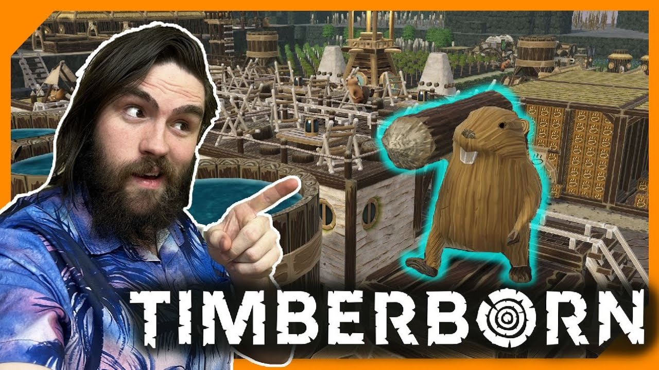 Building Beaver Paradise - Timberborn - YouTube
