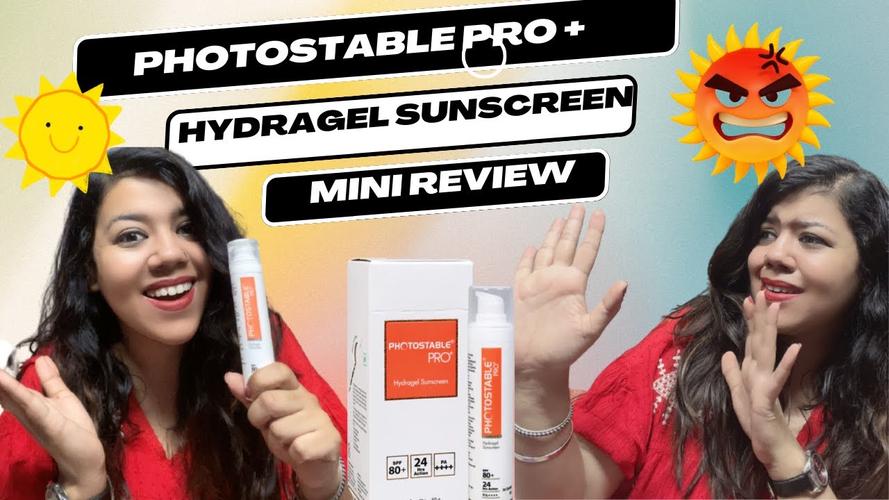 Photostable Pro+ sunscreen from sun pharma laboratories Review|Non ...