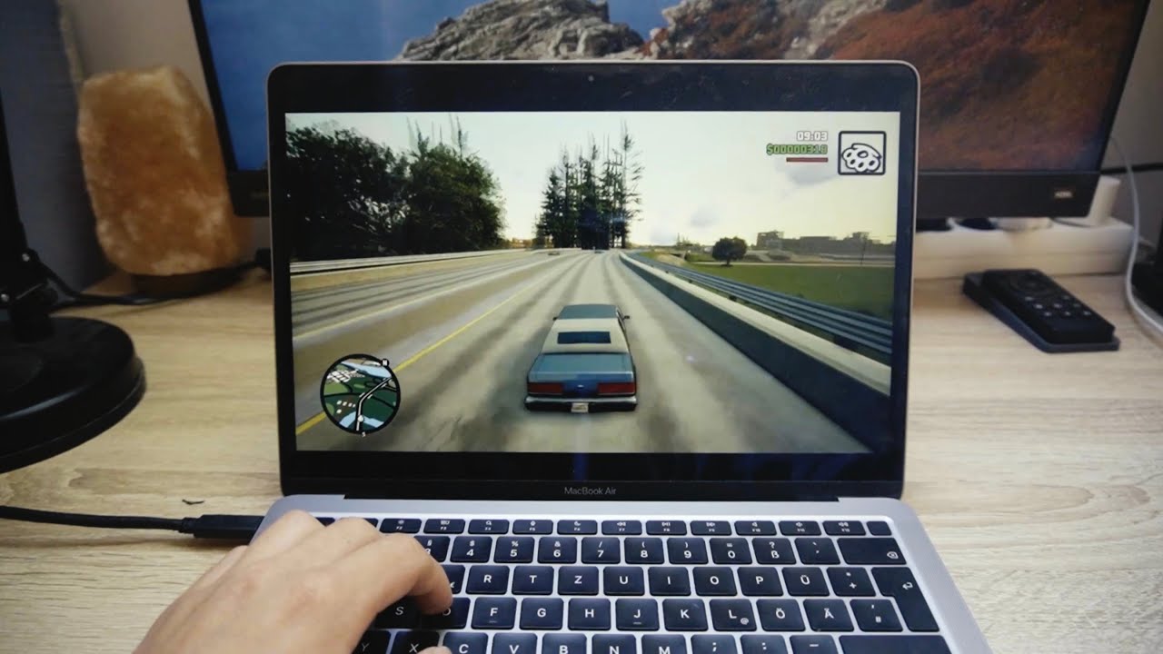 M1 MacBook Air GTA San Andreas Definitive Edition Test (2023) - YouTube