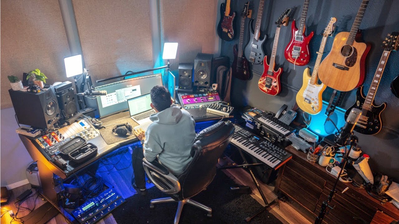Office Recording Studio Setup / Hybrid Analog Gear Setup - Ashley ...