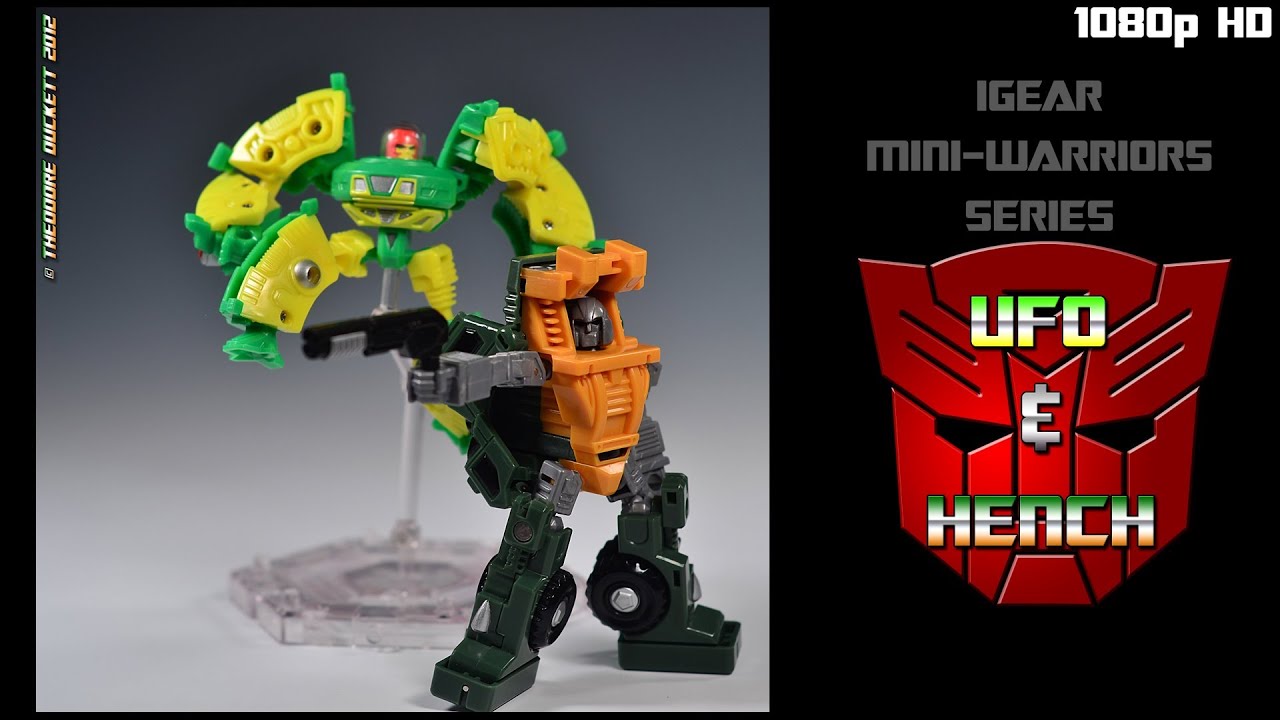 Toy Review: IGear's UFO and Hench - YouTube