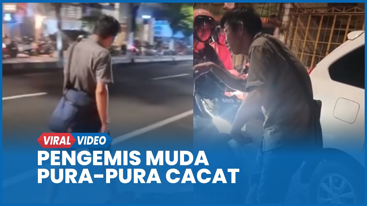 Terekam Pengemis Muda Pura-pura Cacat di Jogja Pernah Ditegur Warga ...