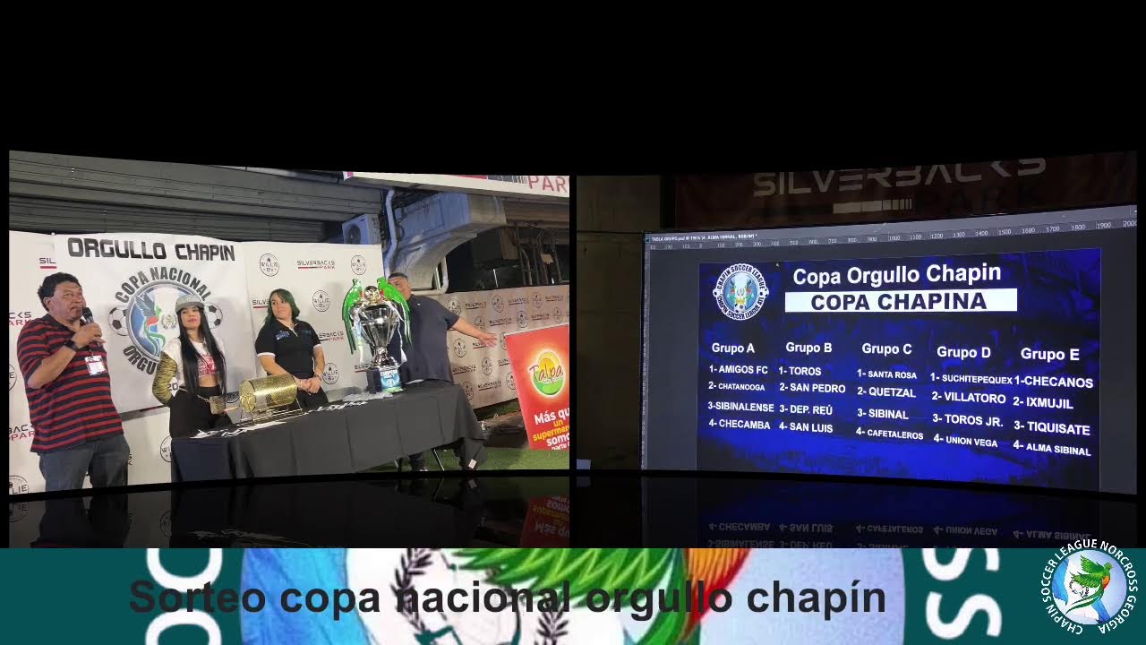 Sorteo copa nacional orgullo Chapin - YouTube