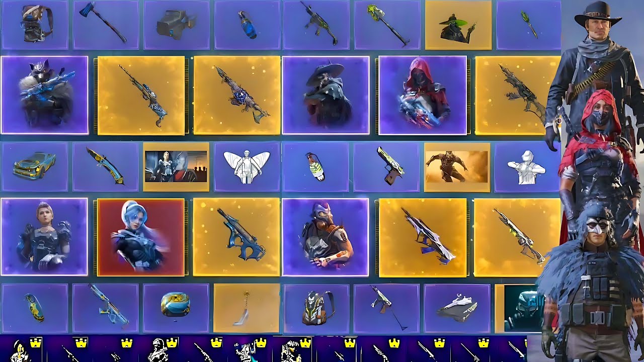 NOT ALL SEASON 1 (2024) LUCKY DRAWS, CRATES, STRONG BOXES & LUCKY BOXES ...