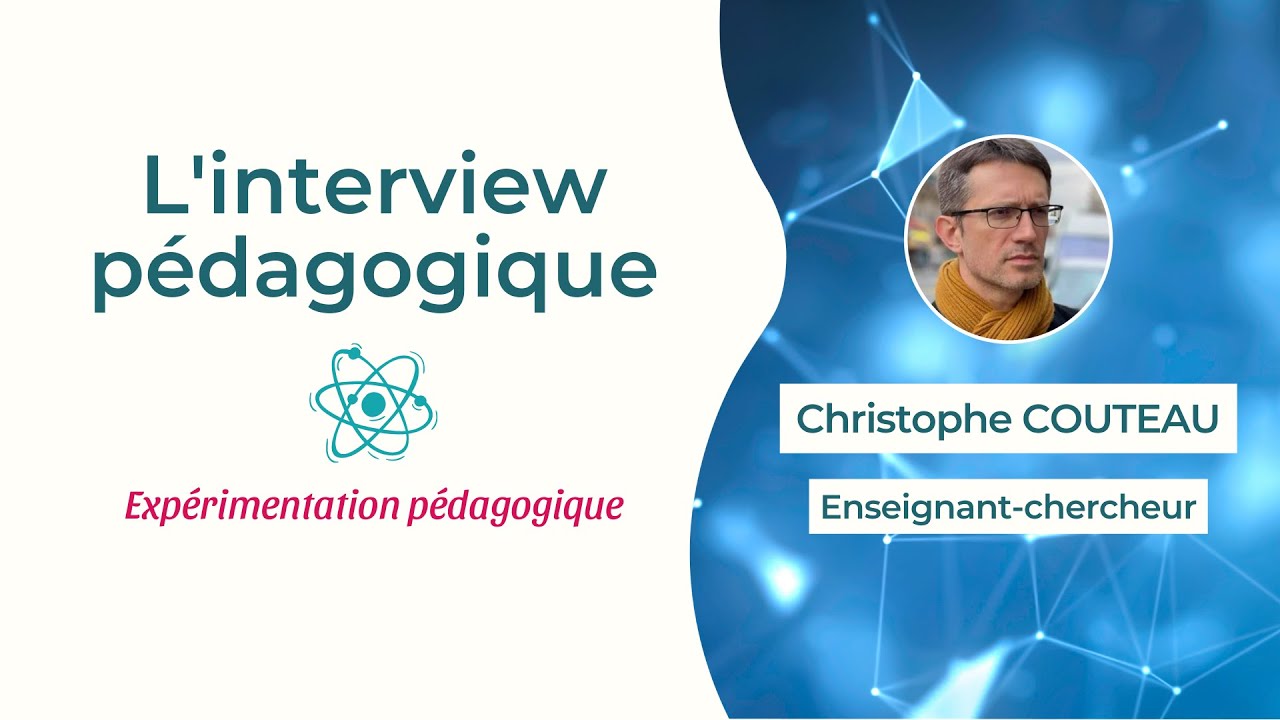 L'interview pédagogique : Christophe Couteau "Cours en direct sur ...