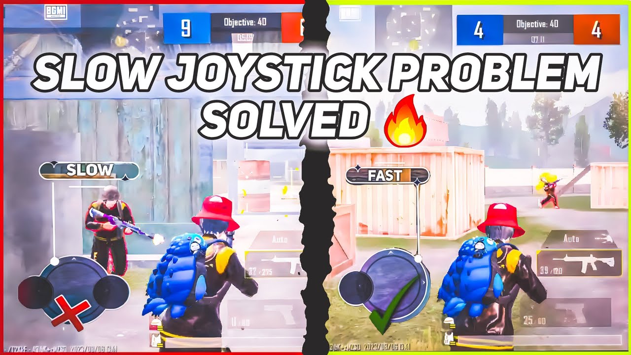 How to Fix Slow Joystick Movement in 3 Easy Steps In BGMI 2.7 UPDATE ...