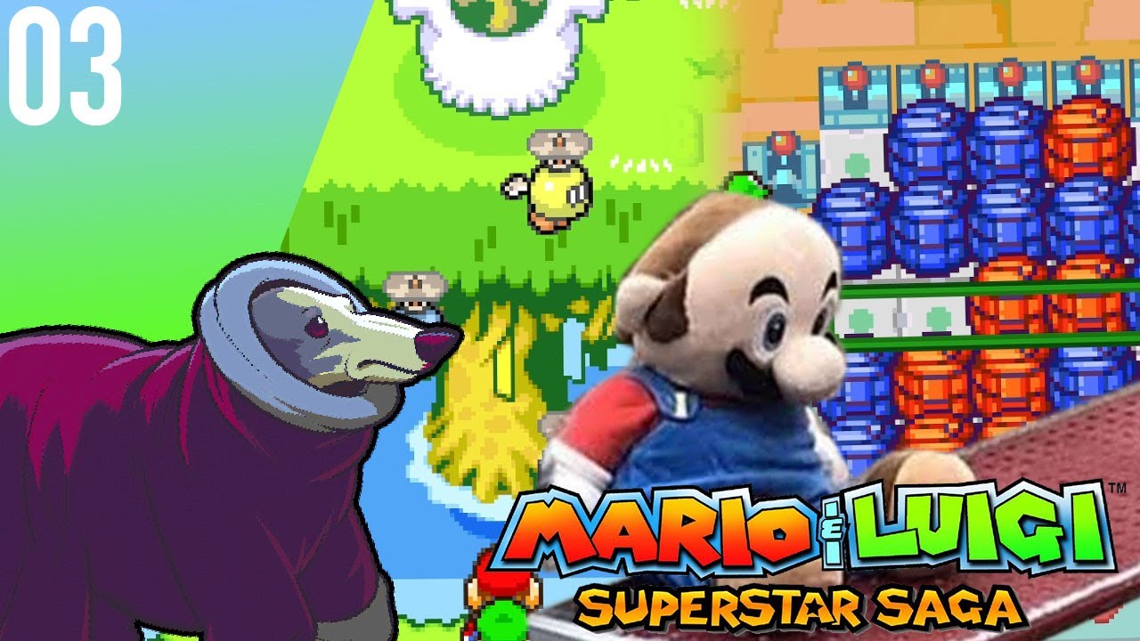 MarioInATopHat: Mario & Luigi Superstar Saga (Mario's Mini-Game Induced ...