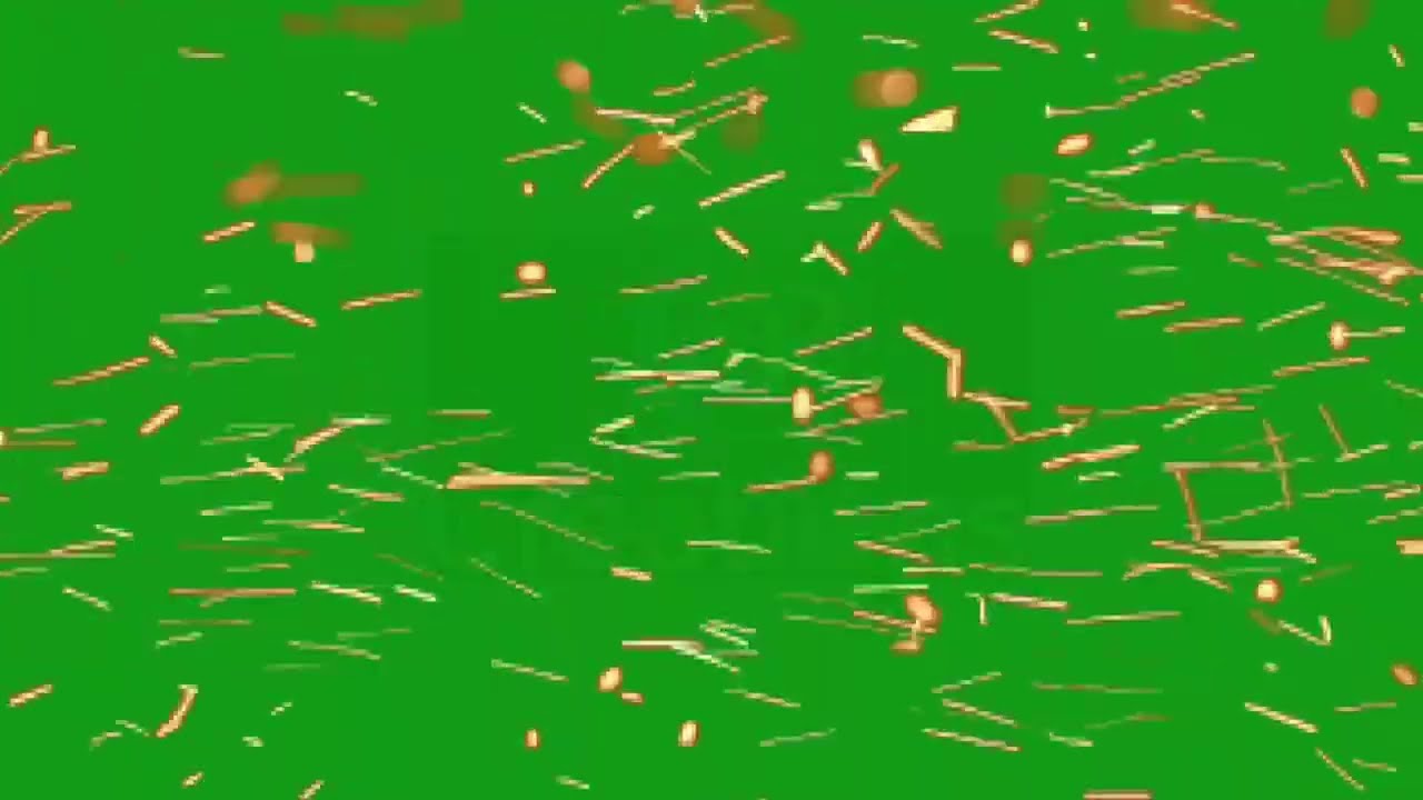 Fire flakes extraction | Green Screen Library - YouTube