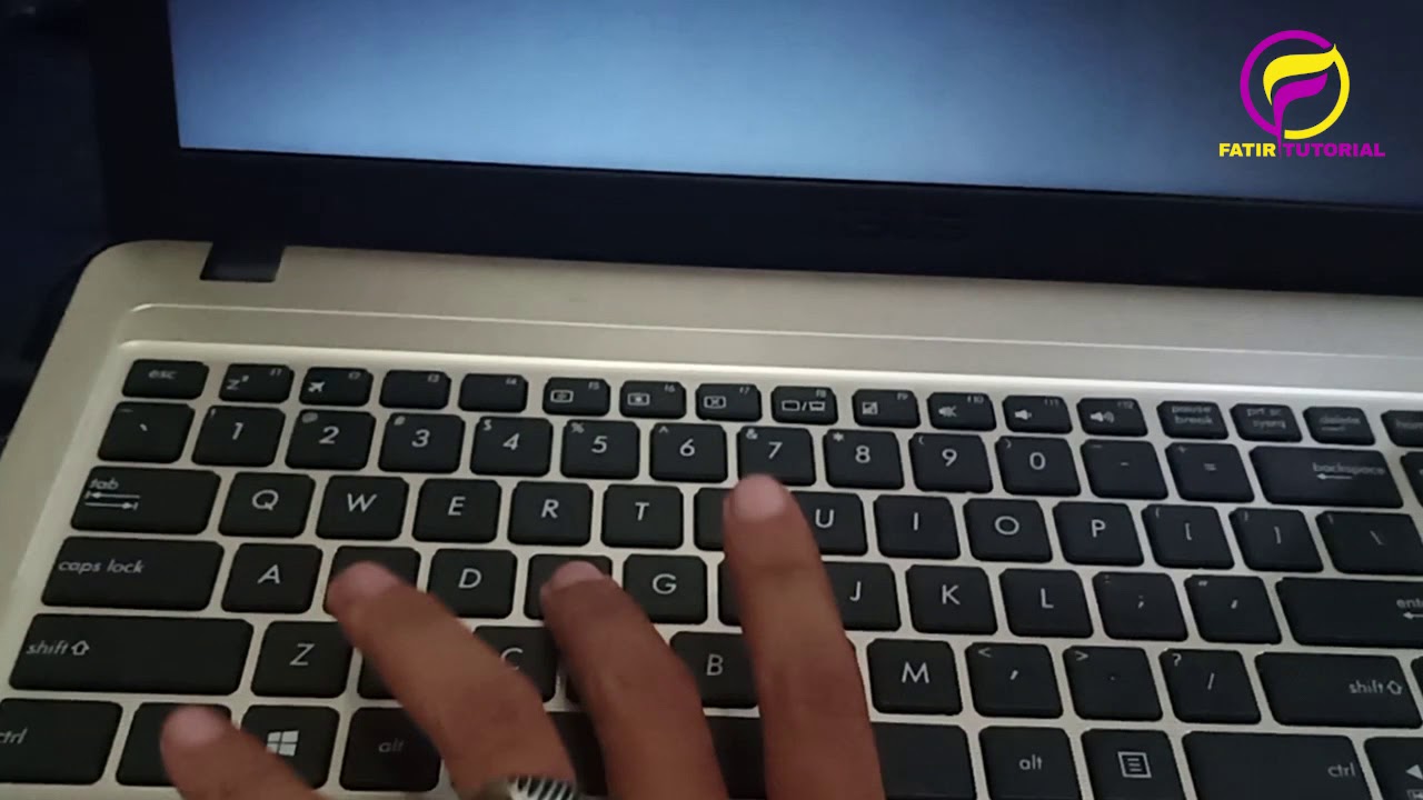 TUTORIAL INSTAL LAPTOP ASUS WINDOWS 10 PRO WORK 100% - YouTube