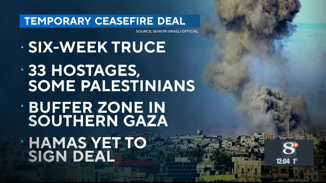 Israel-Gaza cease fire deal gaining traction - YouTube