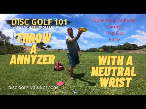 THROW A ANHYZER WITH A NEUTRAL WRIST // DISC GOLF 101 - YouTube