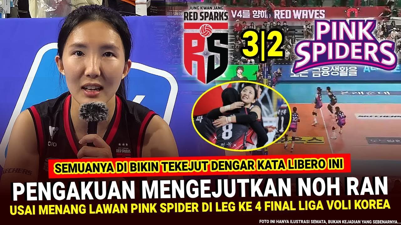 🔴 GEGERKAN VOLI KOREA !! Noh Ran LANGSUNG OPTIMIS GINI Usai Raih ...