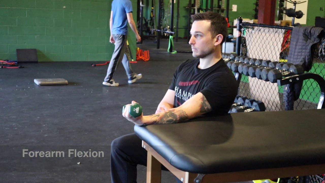 Forearm Flexion - YouTube